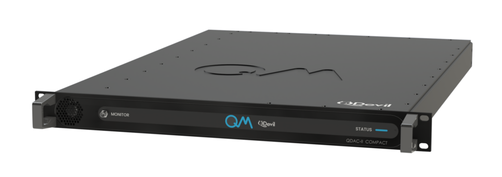 QDAC-II Compact: Low-Noise 24-Channel Single Rack Unit DAC